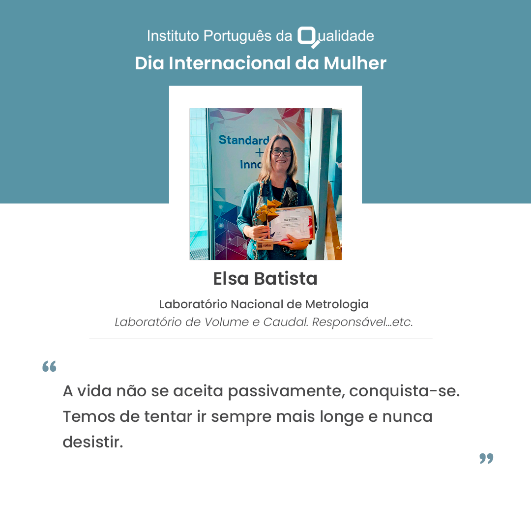 As Mulheres e a Ciência no Instituto Português da Qualidade – IPQ